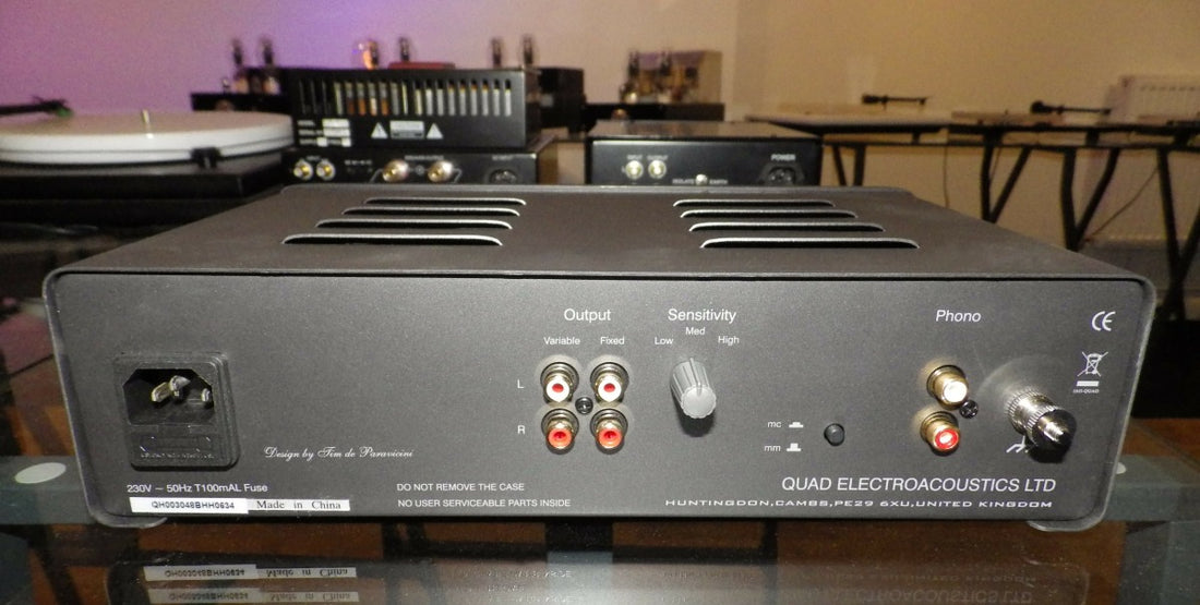 Quad QC 24P Valve MM & MC Phono Stage – Deco Audio Shop